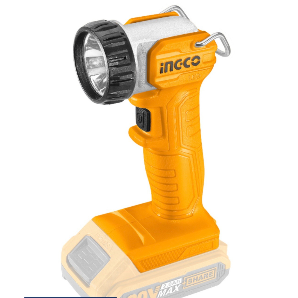 INGCO 20V Portable Lithium-Ion Work Lamp CWLI2001 or CWLI2038 (Bare ...