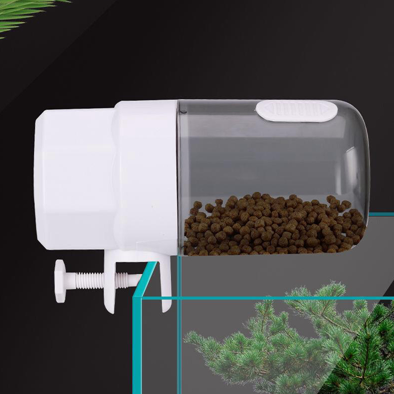 SG Fish Feeder Automatic Aquarium Food Dispenser Smart Timing Electric ...