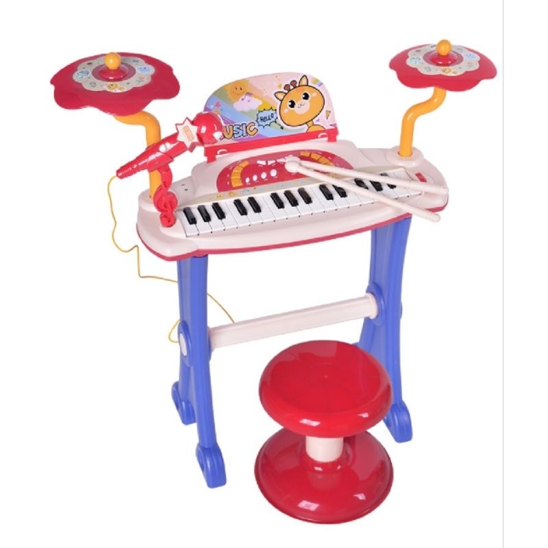 Piano Toy Keyboard for Kids with Microphone | Shopee Singapore