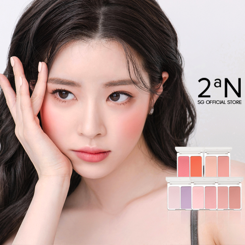 2aN Dual Cheek in 5 Colours Korean Makeup Blush Official Store SG Ship ...
