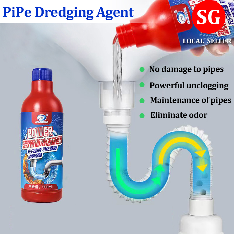 🇸🇬【SG stock】Powerful Sink Drain Cleaner Pipe Dredging Agent Kitchen ...