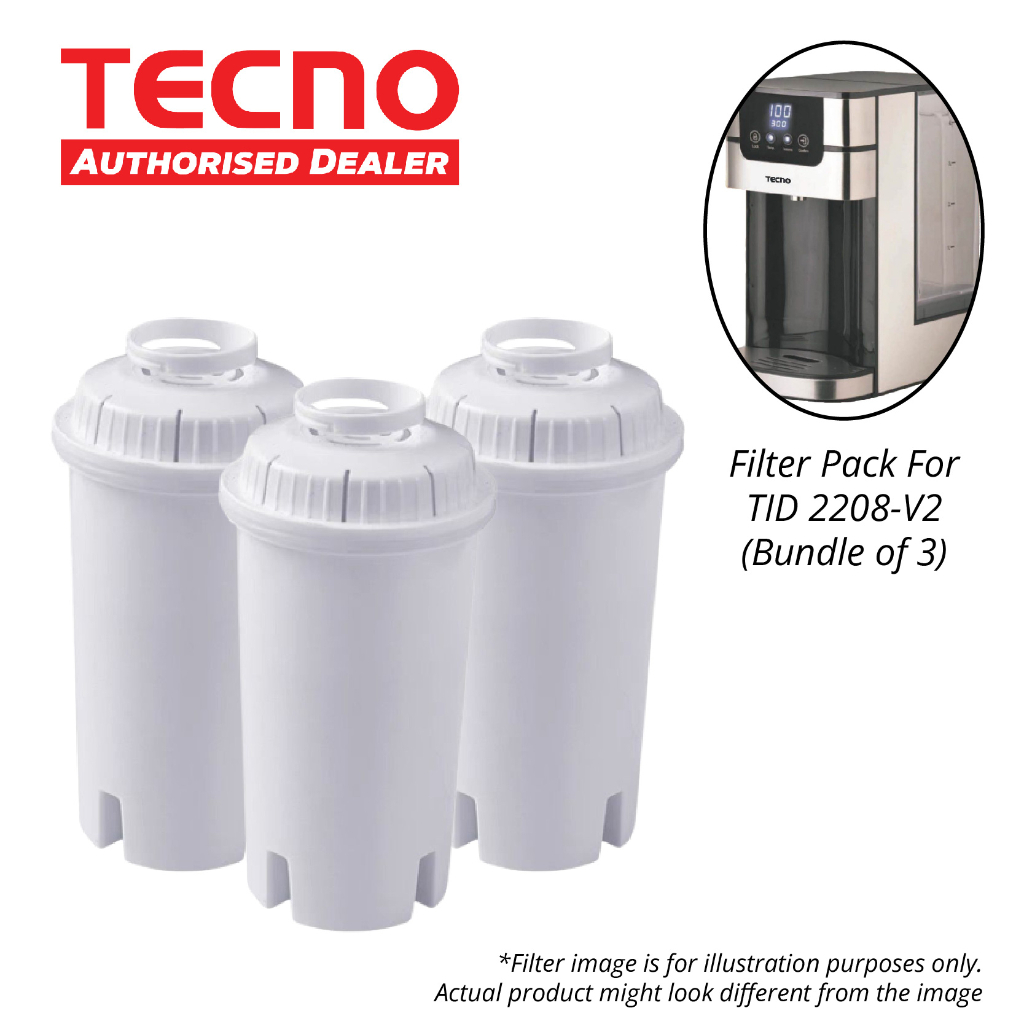 (Bundle of 3) Tecno replacement filter for TID 2208-V2 (TID2208-V2 ...