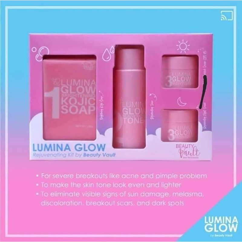 [SG AVAILABLE ] Beauty Vault Lumina Glow Rejuvenating Set | Shopee ...