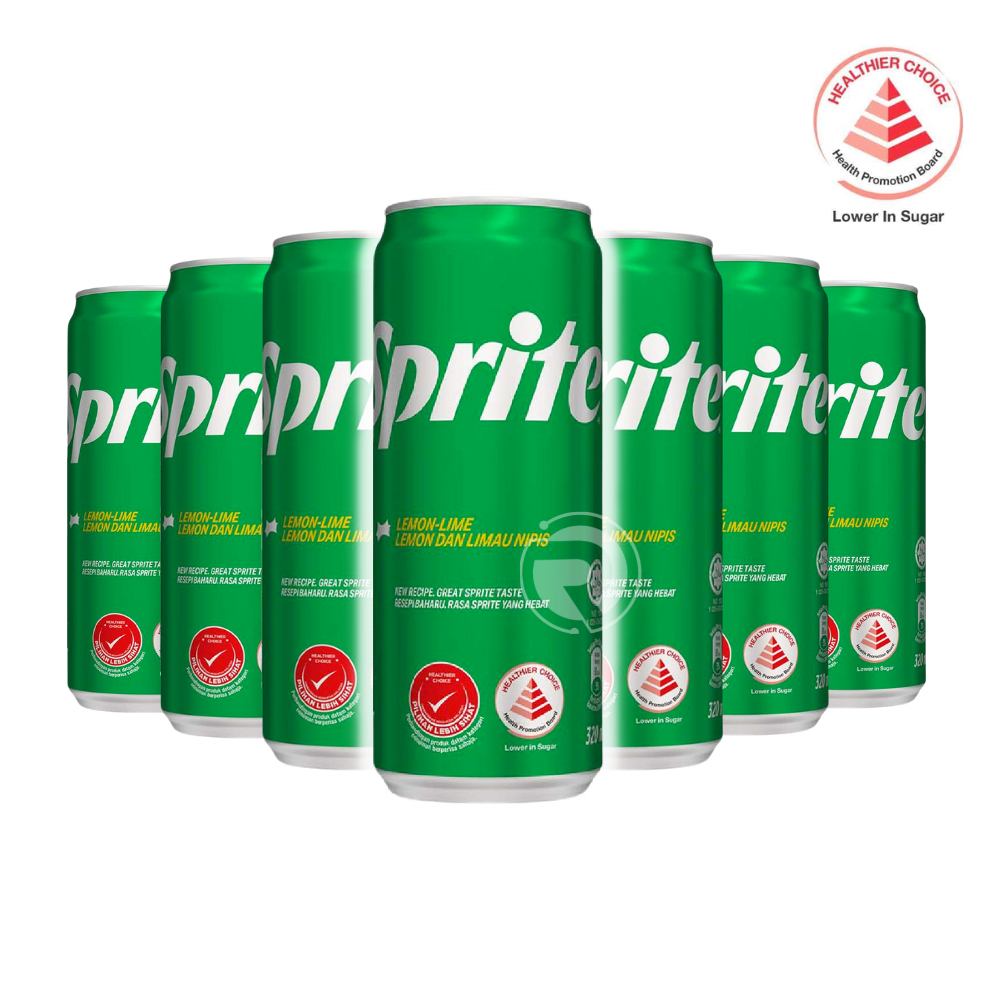 Sprite Sparkling Flavoured Drink (320ml x 24 Cans) | Shopee Singapore