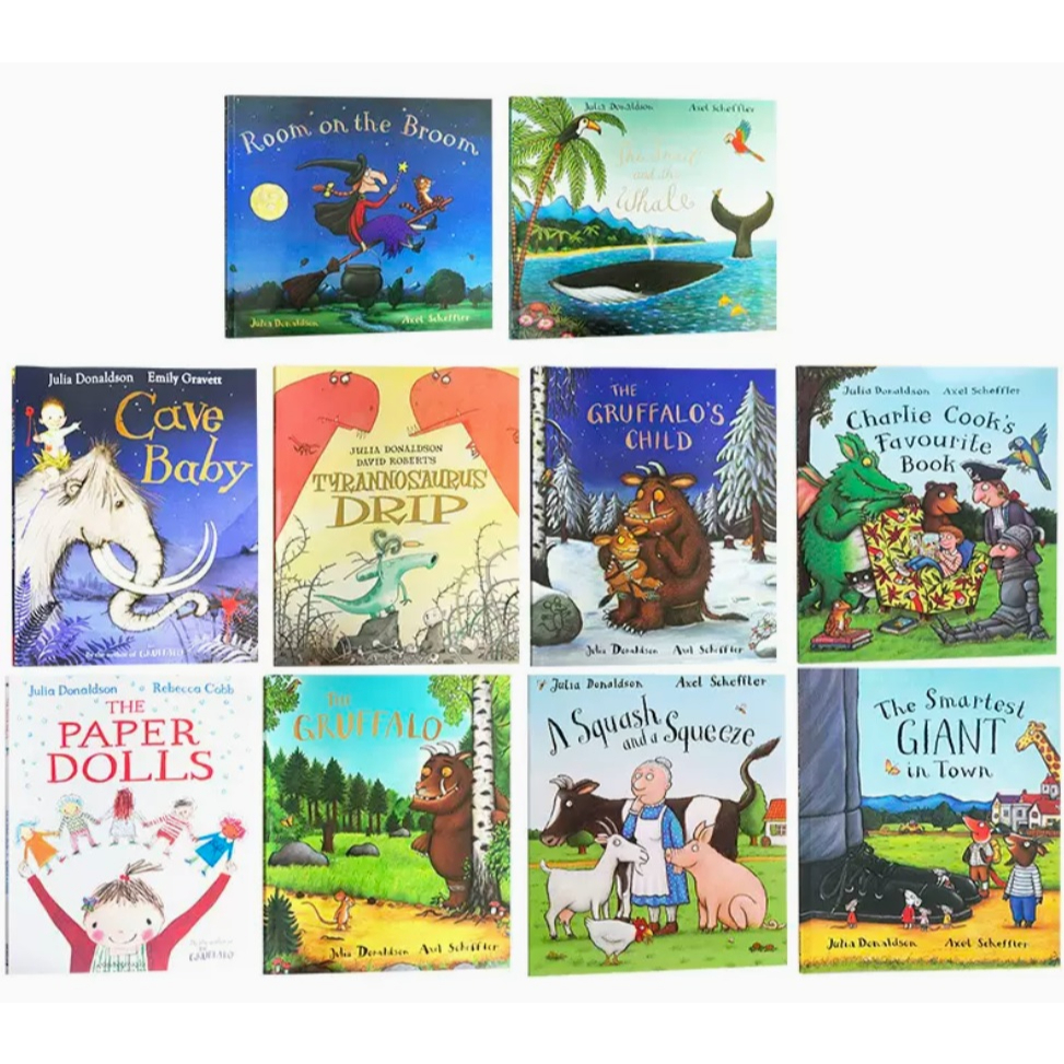 Authentic Julia Donaldson 10-Book Pack | Shopee Singapore