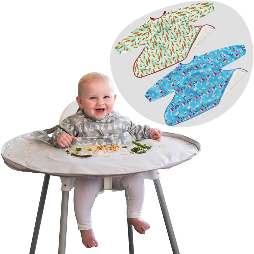 Tidy Tot Bib & Tray Winning At Weaning Bundle 1 Tray, 3 Bibs | Shopee ...