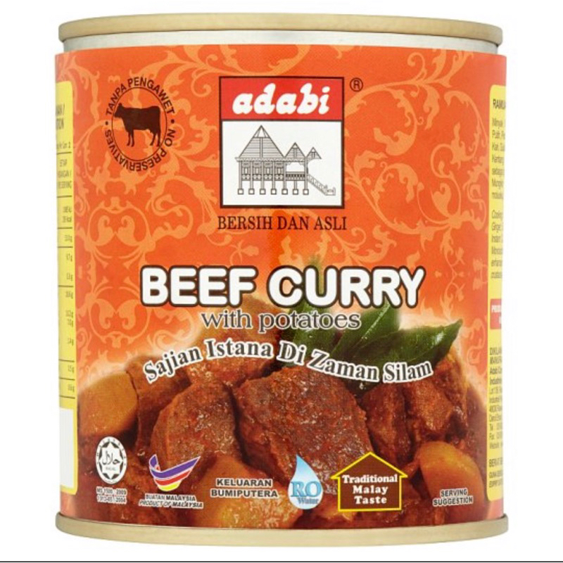 (SG SELLER) Adabi Ready To Eat Canned Food - Mutton Soup/Mutton Curry ...