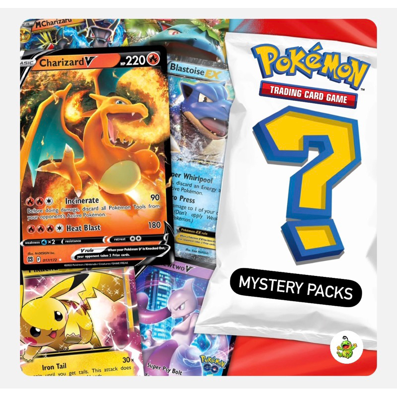 Pokemon TCG Mystery Pack - {With guaranteed hits} Authentic Trading ...