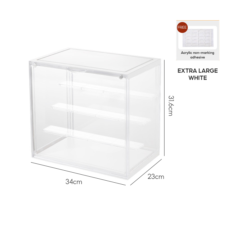 Popmart Acrylic Display Box For Labubu Molly Figurine Display Case With ...