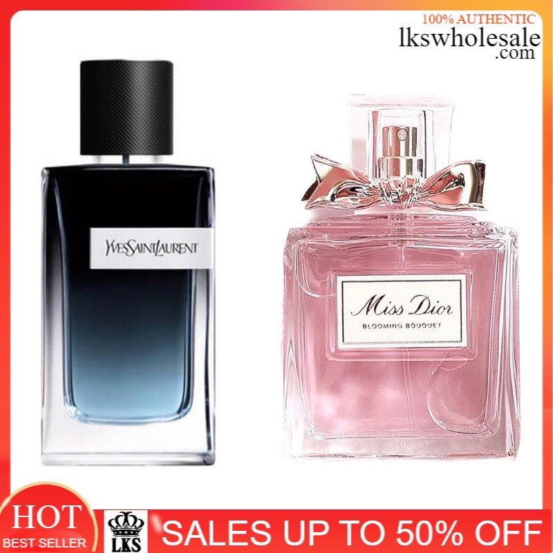 Couple Set YSL Y EDP & Miss Dior Blooming Bouquet EDT 100ML Perfume ...