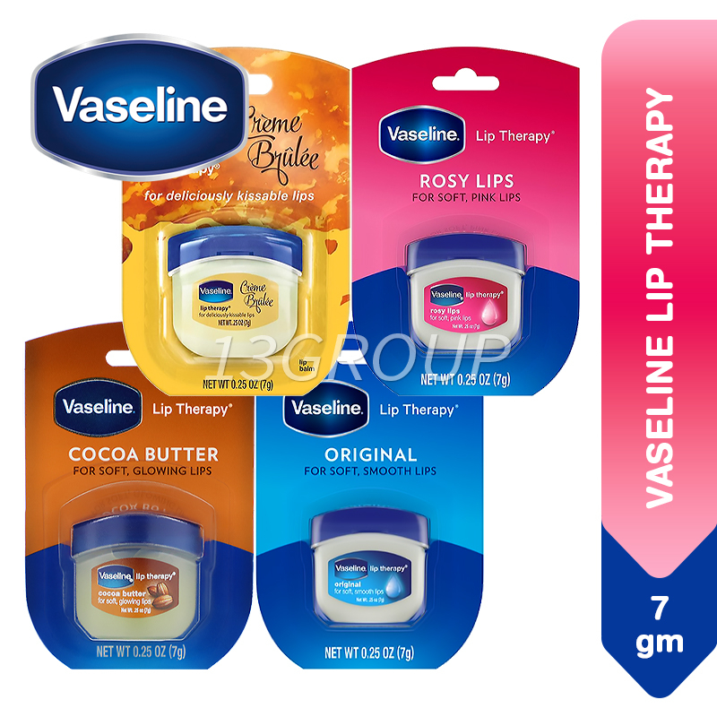 Vaseline Lip Therapy Balm Petroleum Jelly, 7g | Shopee Singapore