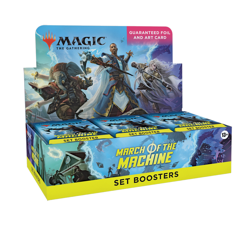 Magic: The Gathering March of the Machine Set Booster Box | Shopee ...