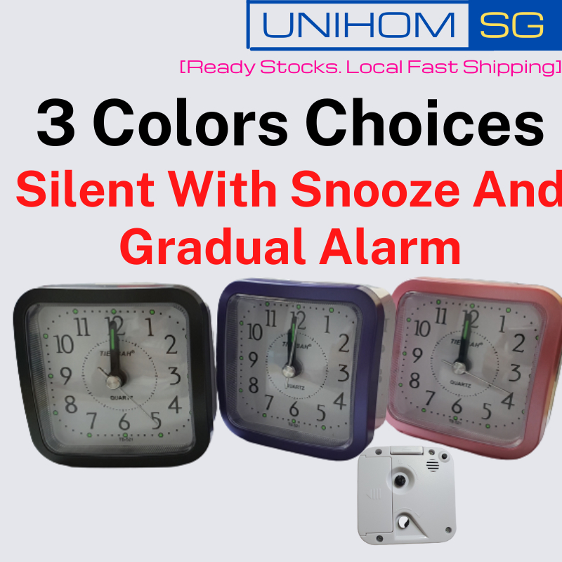 UnihomSG [ReadyStock] Alarm Clock snooze light gradual loudness ...