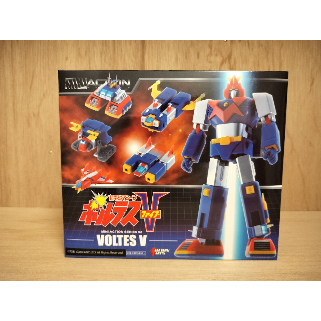 Voltes V Action Toys MINI ACTION FIGURE（Separable and Combinable）Direct ...