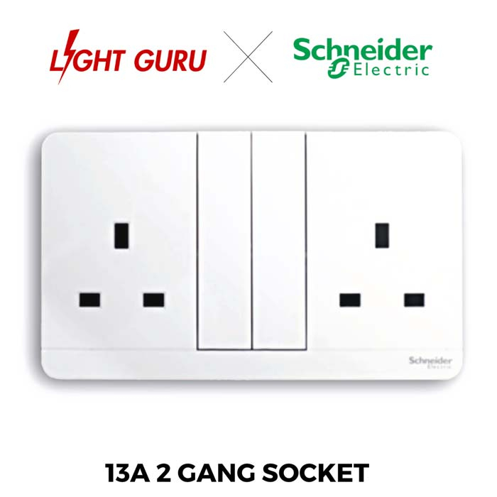 Schneider AvatarOn Switch And Sockets (White) | Shopee Singapore
