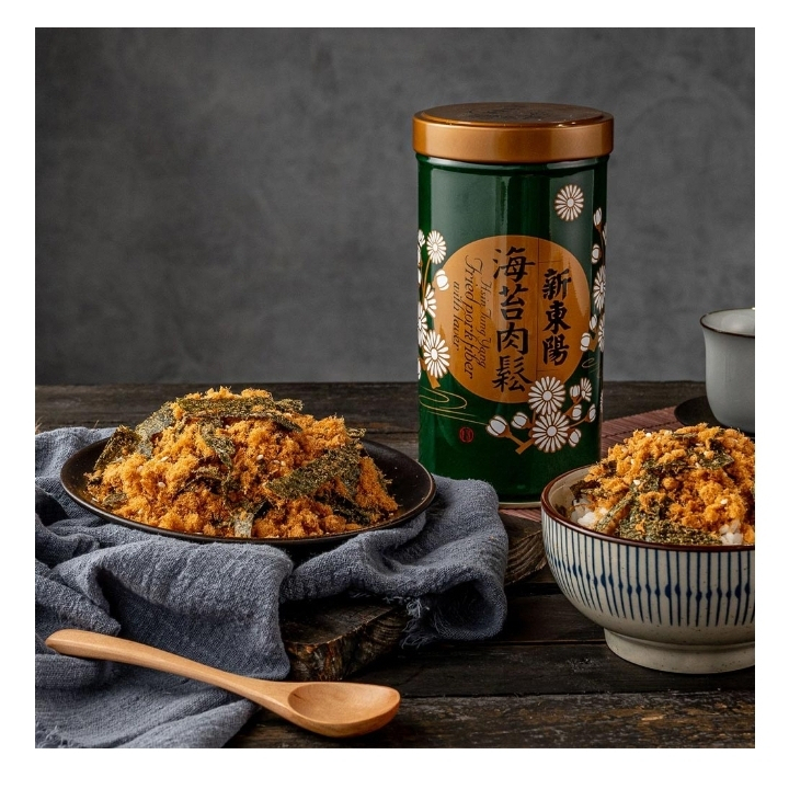 Taiwan Hsin Tung Yang 新東陽 Pork Floss with Seaweed (255g Per Tin) | Shopee Singapore