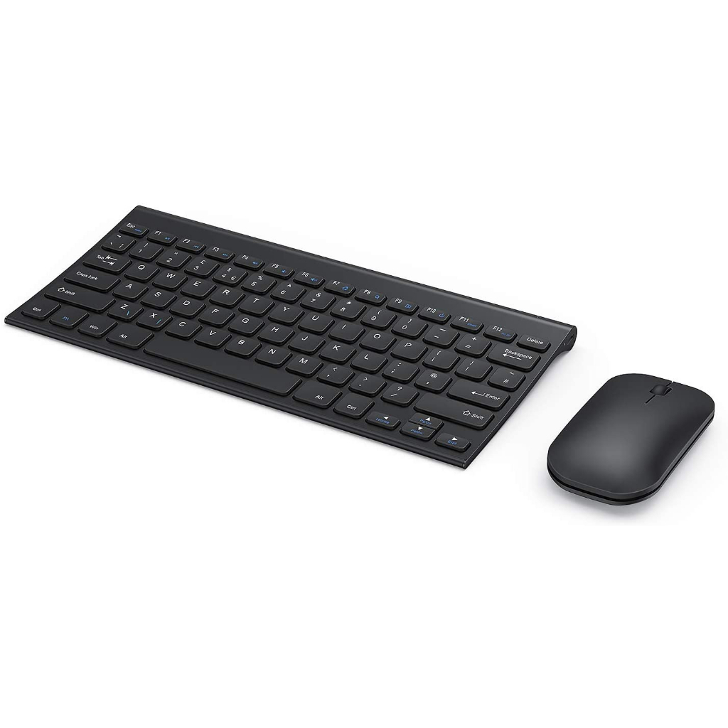seenda Wireless Keyboard and Mouse, Ultra Compact Rechargeable Small ...