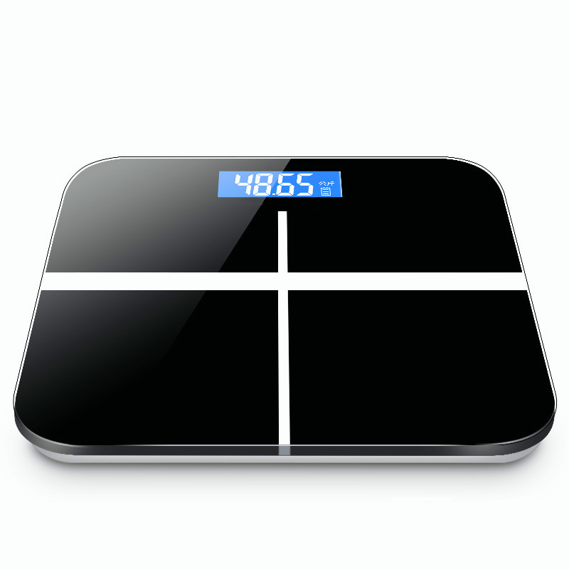 Digital Body Weighing Scale Scale Weight Scale LCD Display Tempered ...