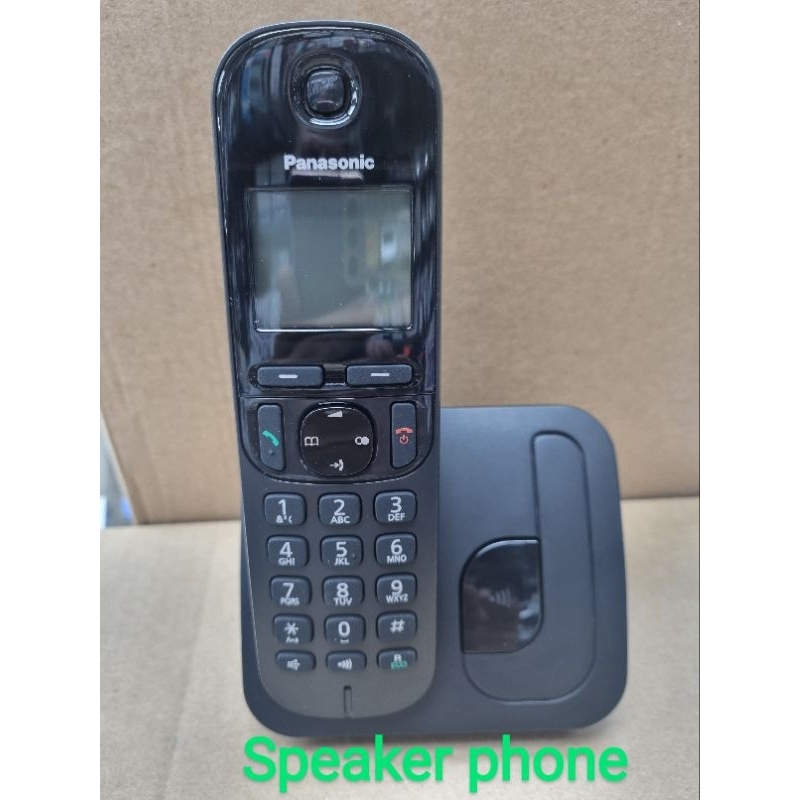 PANASONIC KX TGC210 SPEAKER DIGITAL CORDLESS PHONE | Shopee Singapore