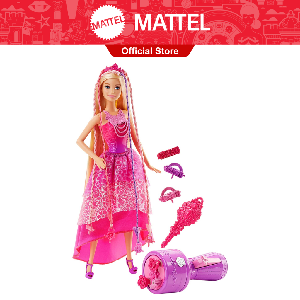 Barbie Endless Hair Kingdom Snap N Style Princess Doll Shopee Singapore