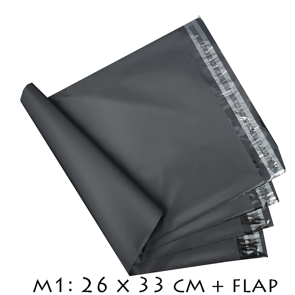 Thick Matt Quality Yellow/ Pastel Pink/ Pastel Purple/ Matt Black Poly ...