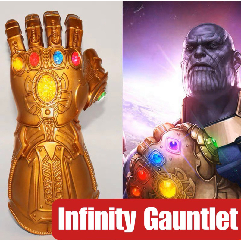 The Infinity Gauntlet Super Hero Cosplay Avengers Toy Children Adult ...