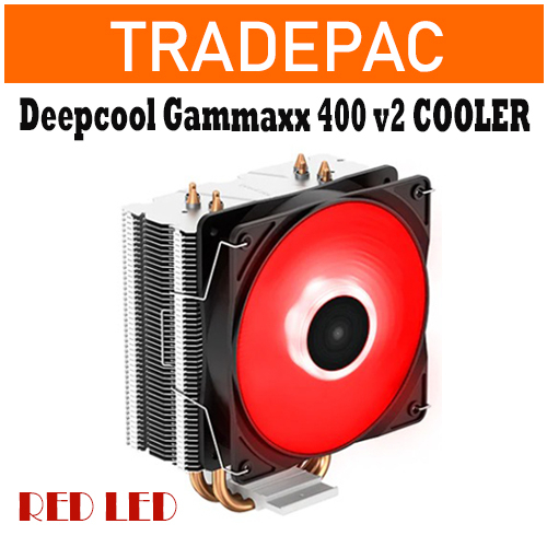 Deepcool Gammaxx 400 v2 Red LED CPU cooler (Special Edition) (FOC LGA ...