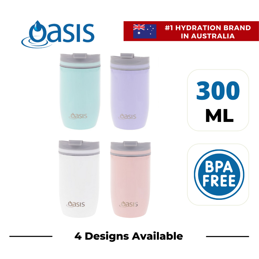 Oasis Stainless Steel Insulated Travel Cup 300ML | Shopee Singapore