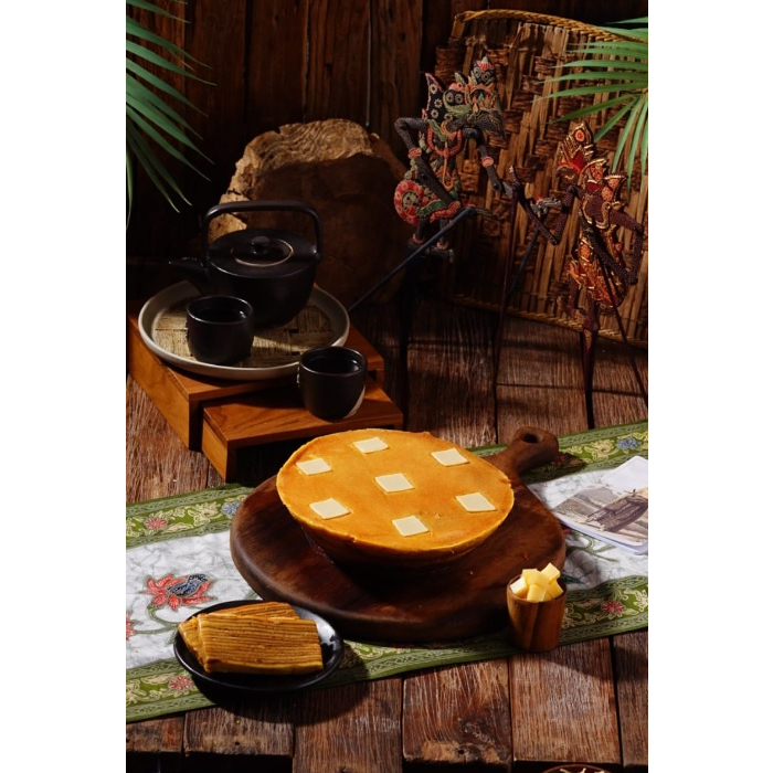 Premium Cake Lapis Cheese 1KG Round shape / Kue Lapis Premium Keju ...