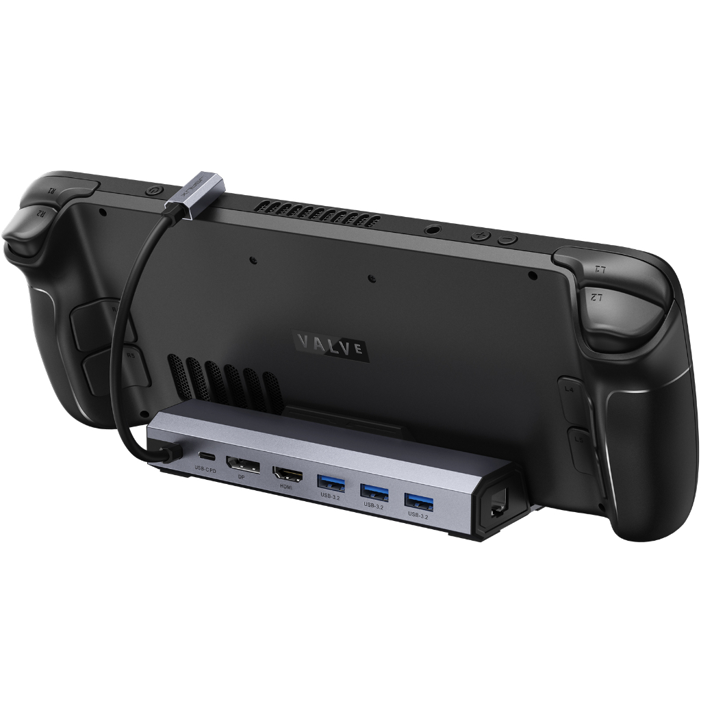 JSAUX ROG Ally Steam Deck 7-IN-1 Docking Station Legion Go Dock Hub ...