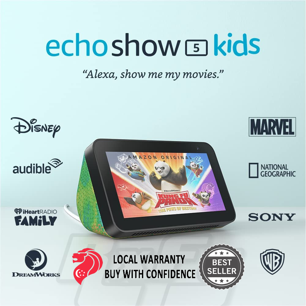Echo Show 5 (2nd Gen) Kids | Designed for kids, parental controls ...