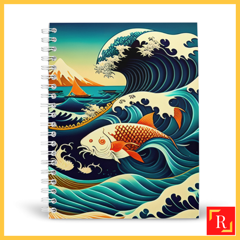 Spiral Notebook/Double Ring Notebook-(A4/A5 | Line/Blank | 80gsm)-Japan ...