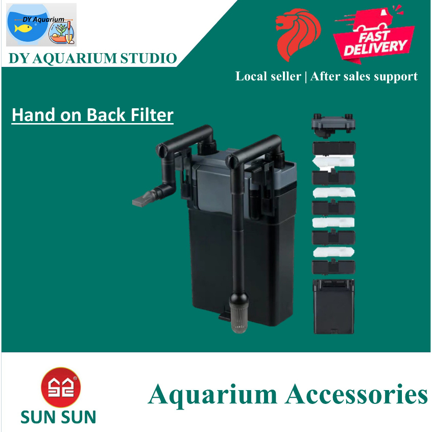 [Local Ready Stock] Aquarium SunSun HBL 801 802 803 Hanging Wall ...