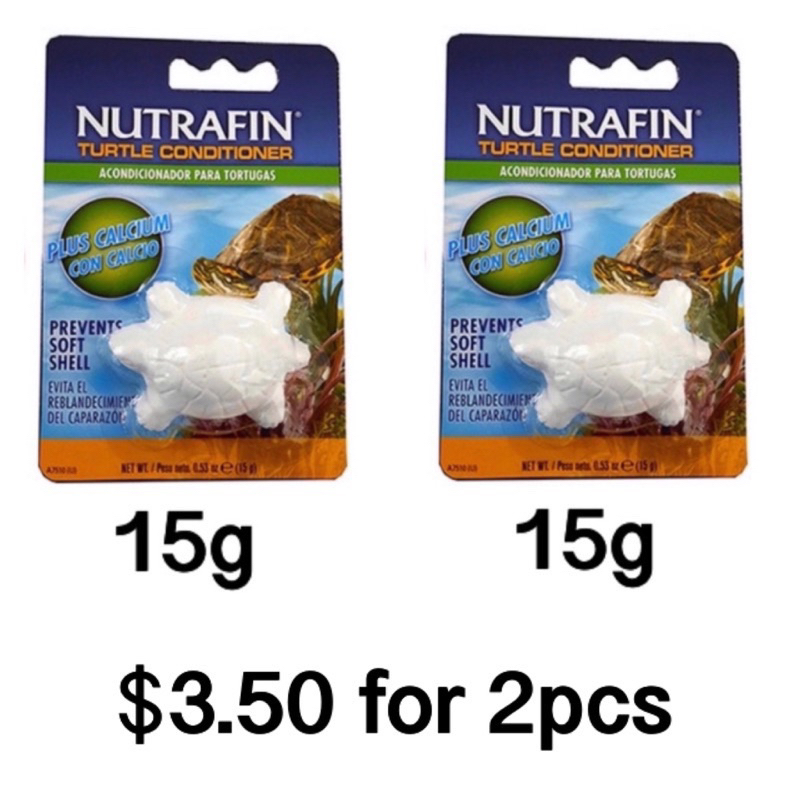 Nutrafin basix Turtle Conditioner 15g helps keep water from going ...