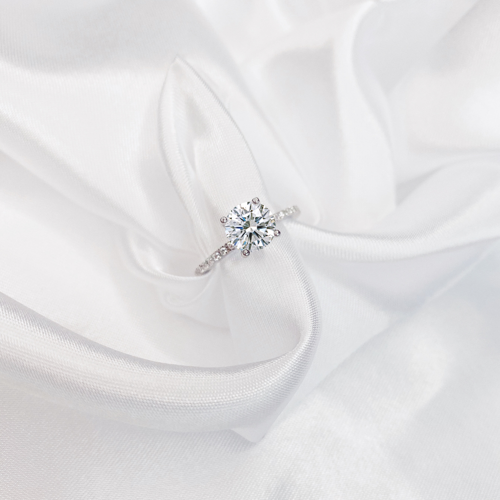 The Starry Co. Aurora Solitaire Ring | Shopee Singapore