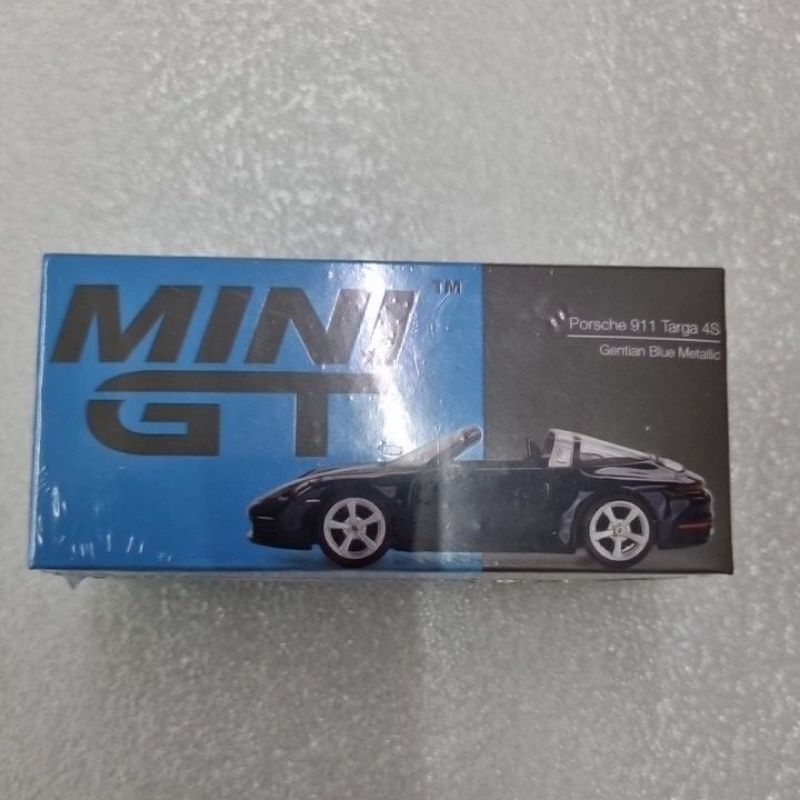 MINIGT MGT00412 PORSCHE 911 TARGA 4S BLUE METALLIC RHD | Shopee Singapore