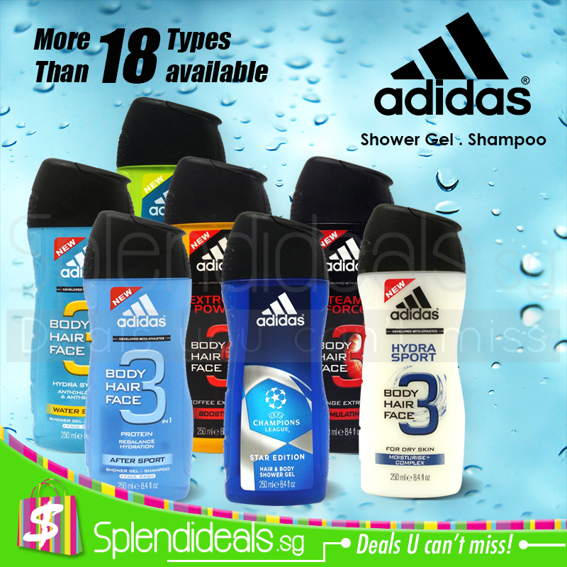 (OFFER) ADIDAS SHOWER GEL 250ML - 3IN1 | BODY WASH | HAIR SHAMPOO ...