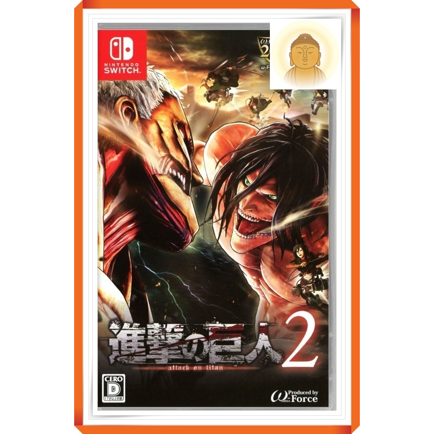 [Used] Shinkage no Kyojin 2 Software: Attack on Titan 2 Nintendo Switch ...