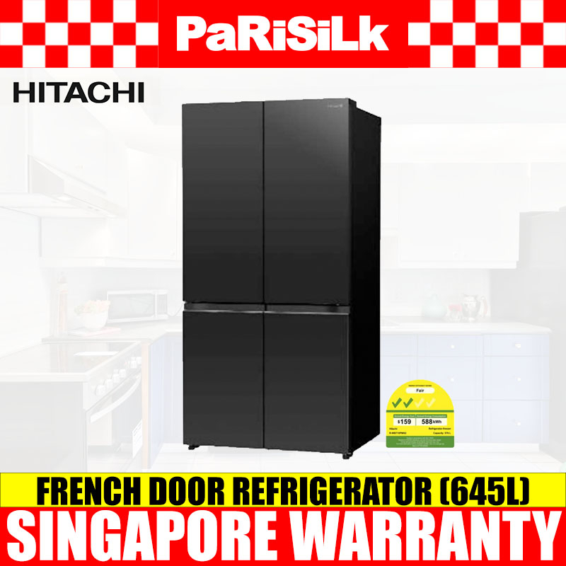 Hitachi R-WB710PMS2-GCK French Door Refrigerator (645L)(Energy ...
