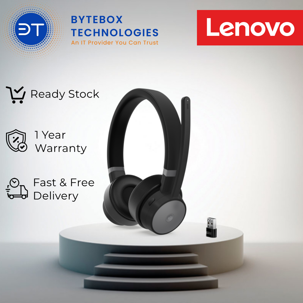 Lenovo Go Wireless ANC Headset (Thunder Black) 4XD1C99221 【Bytebox ...