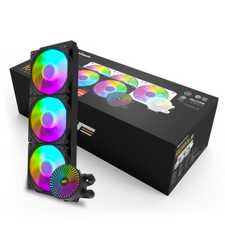 darkFlash Radiant DC240, DC 360 ARGB 240mm AIO Liquid CPU Cooler [2 ...