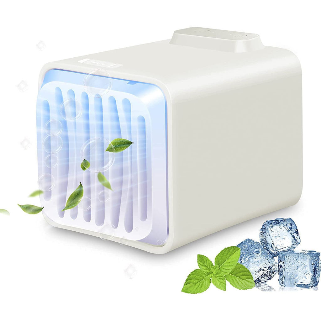 Air Cooler,Portable Air Conditioner Small Evaporative Coolers with 2 ...