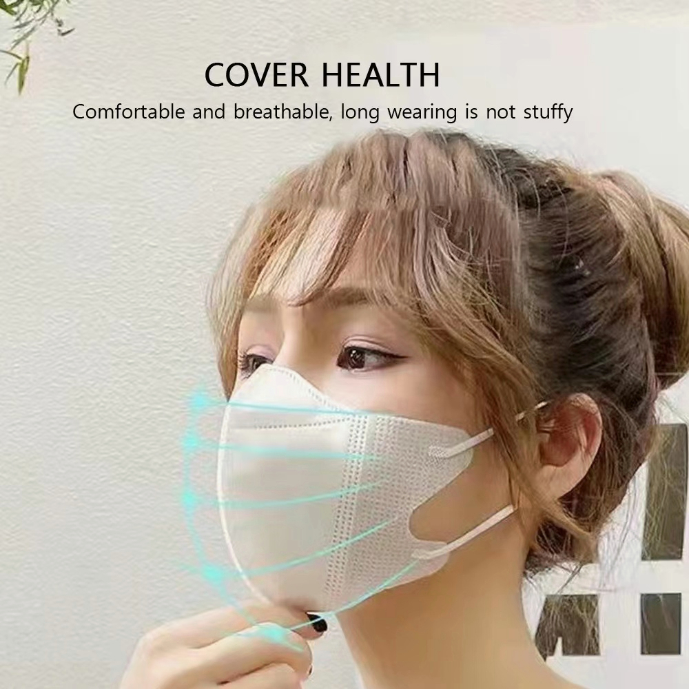 【SG】50/100Pcs KF94 Mask KN95 Mask 4 PLY Protection Face Mask Breathable ...