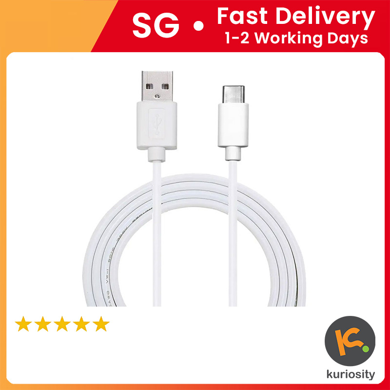 USB Type-C Cable 1m for Arduino, ESP32 and ESP8266 | Shopee Singapore