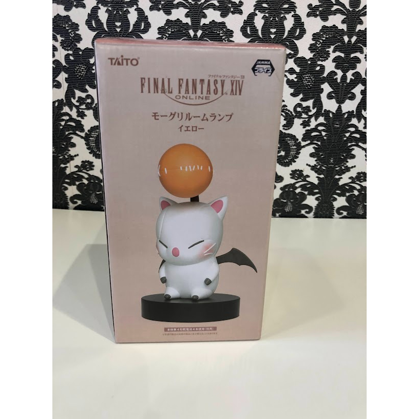 TAITO Final Fantasy XIV ONLINE Moogle Room Lamp (Yellow) figure doll ...