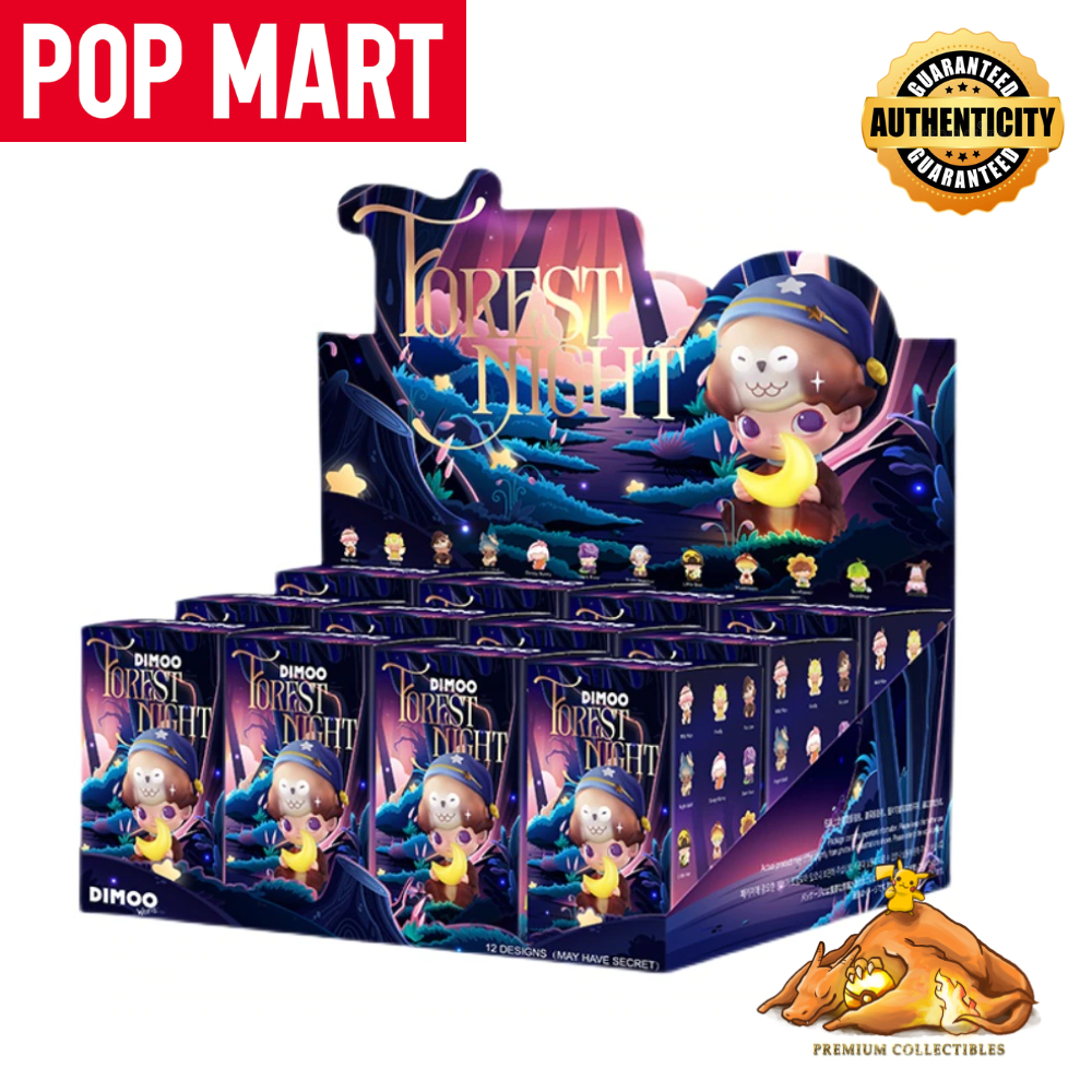 POP MART Dimoo Forest Night Sealed Case of 12 Blind boxes | Shopee ...