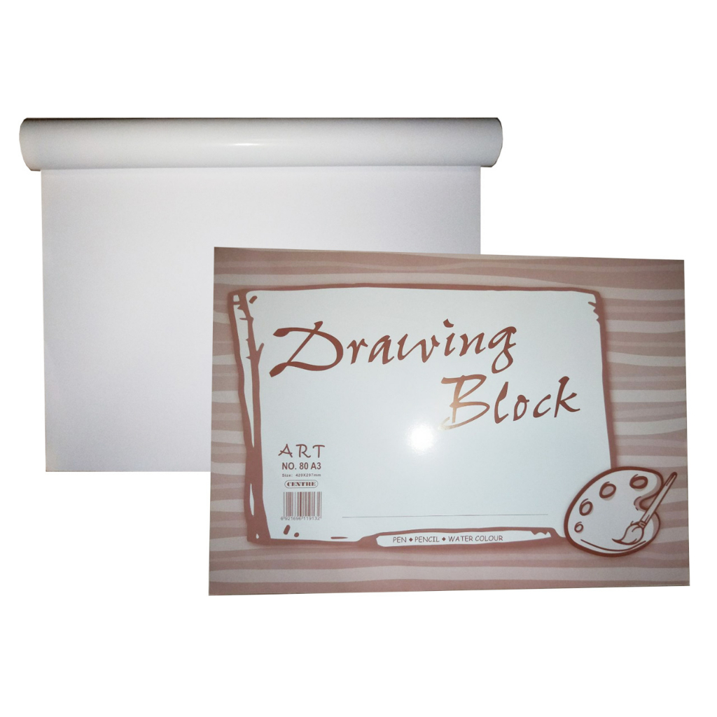 ART A3 80gsm Drawing Block 20 Sheets | Shopee Singapore
