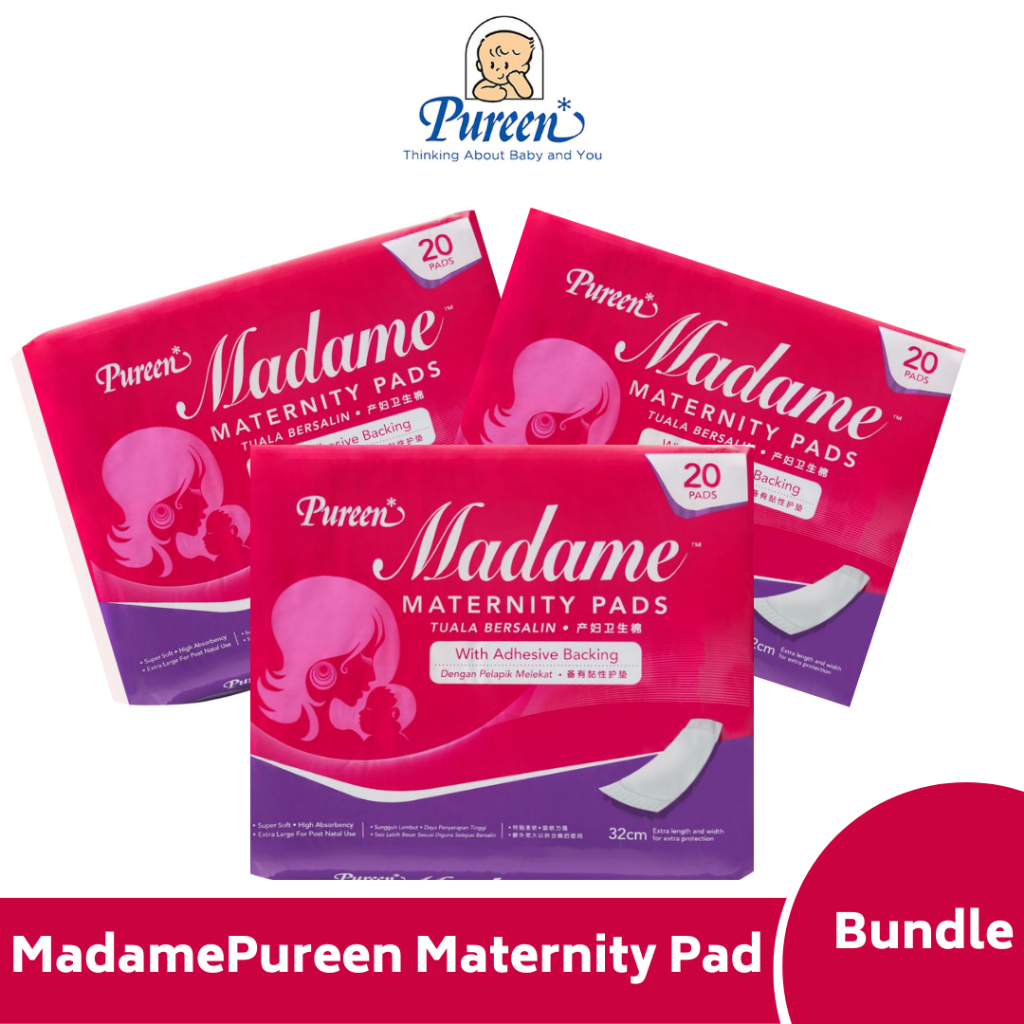BUNDLE - Pureen Madame Maternity Pads (20s) | Shopee Singapore
