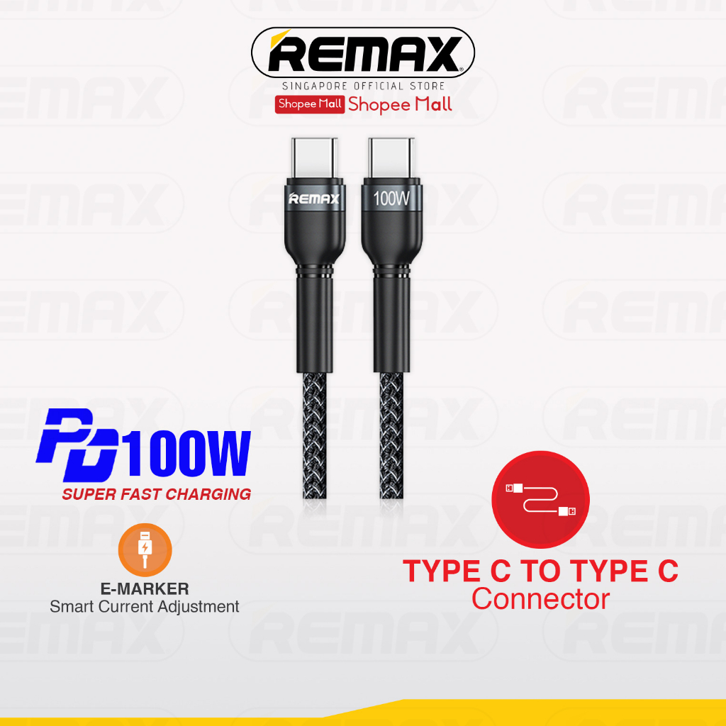 [Remax Energy] RC-172 Jany Series PD 100W Super Fast Charging USB-C to ...