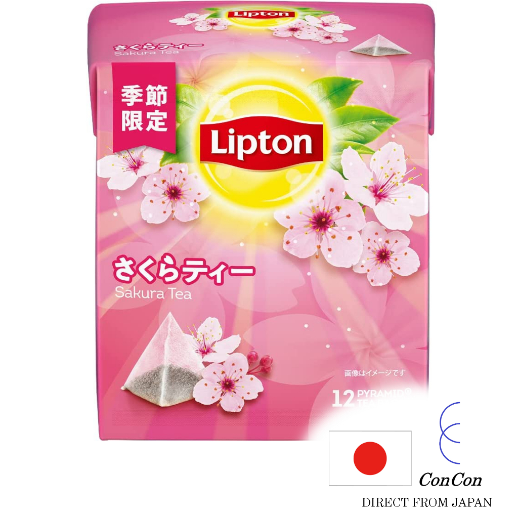 Lipton Sakura Tea 12 Teabags [Made in Japan] [Direct from Japan ...